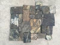 China Natural Granite Stone Cladding Wall Tiles 10x10cm Split Face Veneer for Outdoor Decoration for sale