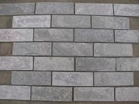 China Pink Quartzite Mushroom Stone Wall Cladding 30x15cm 20x40cm Natural Landscaping Stone for sale