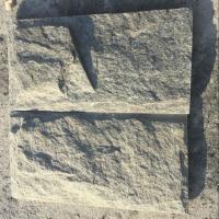 China Green Quartzite Mushroom Stone Wall Cladding 30x15cm Natural Pillar Stone for Landscaping for sale