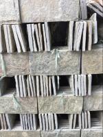 China Rustic Quartzite Mushroom Stone Pillar Wall Cladding 30x15cm Natural Exterior Tile for sale