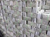 China Grey Quartzite Mushroom Stone Pillar Wall Cladding 30x15cm Natural Stone for Exterior Landscaping for sale