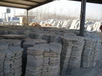 China Black Slate Flagstone 1.2-1.5cm Natural Stone Paving for Walkways Patios Flooring Wall Cladding for sale