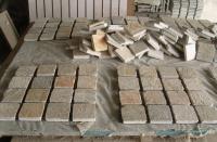China Oyster Split Face Slate Flagstone 400x400mm Natural Stone Patio Pavers for Walkway Driveway for sale