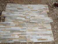 China Oyster Split Face Slate Stone Cladding Natural Ledgestone Oyster Thin Stone Veneer for Wall Decor for sale