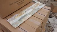 China Oyster Split Face Slate Stone Cladding Natural Ledgestone Oyster Thin Stone Veneer for Wall Decor for sale