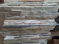 China Oyster Split Face Slate Stone Cladding Natural Ledgestone Oyster Thin Stone Veneer for Wall Decor for sale