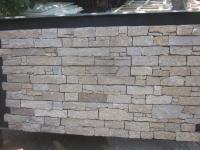 China Yellow Granite Z Stone Cladding Natural Stone Panel Cemented Culture Stone Veneer 80kgs for sale