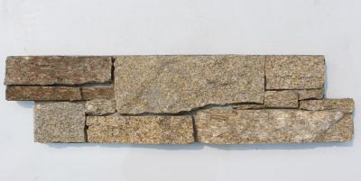China Yellow Granite Z Stone Cladding Natural Stone Panel Cemented Culture Stone Veneer 80kgs for sale