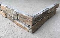 China Rustic Quartzite Z Stone Cladding Cemented Natural Stone Veneer Ledgestone 600x150mm for sale