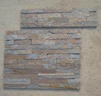 China Rustic Quartzite Z Stone Panel Natural Stone Cladding Quartzite Stone Veneer Fireplace Stacked Stone for sale