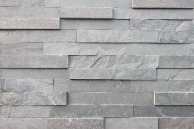China Green Slate Stacked Stone Veneer 600x150mm Natural Ledgestone for Outdoor Wall Cladding for sale