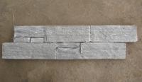 China Pure Grey Slate Culture Stone 600x150mm Natural Z Stone Cladding for Wall Covering for sale