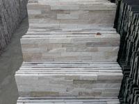China Silver Sunset Quartzite Ledgestone Natural Culture Stone Panel 600x150mm Wall Cladding for sale