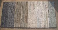 China Dark Brown Slate Ledgestone Thin Stone Veneer 600x150mm Natural Split Wall Covering for sale