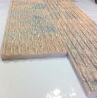 China Onyx Waterfall Shape Wall Panel,Marble Waterfall Retaining Wall Stone,Outdoor Marble Stone Panel for sale