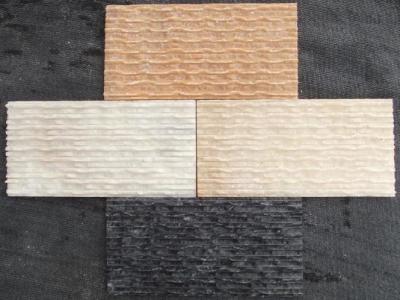 China Onyx Waterfall Shape Wall Panel,Marble Waterfall Retaining Wall Stone,Outdoor Marble Stone Panel for sale