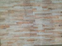China Pink Crystal Quartzite Thin Stone Veneer 600x150mm Natural Split Wall Panel for sale