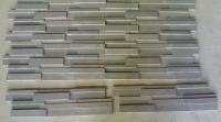 China Lilac Wenge Sandstone 3D Ledgestone 600x150mm Honed Sealed Stacked Stone Wall Cladding for sale