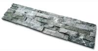 China Lotus Green Marble Culture Stone 600x150mm Natural Split Wall Panel for Indoor Outdoor for sale