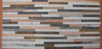 China Multicolor Natural Stone Waterfall Shape Ledgestone,Real Stone Panel,Thin Stone Veneer for Wall for sale