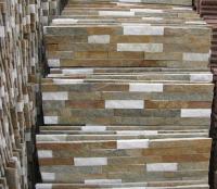 China White Black Pink Jade Quartzite Culture Stone Veneer 600x150mm Natural Split Wall Cladding for sale