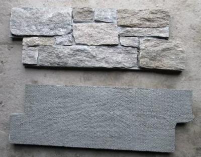 China Pink Quartzite Z Stone Cladding 600x150mm Outdoor Culture Stone Panel for sale