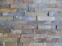 China Rusty Split Face Slate Stone Panel,Multicolor Slate Culture Stone,Real Thin Stone Veneer for Wall for sale