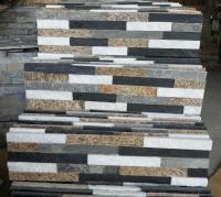 China Multicolor Natural Stone Wall Panel,Real Thin Stone Veneer,Indoor/Outdoor Stacked Stone Cladding for sale