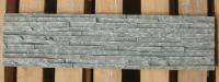 China Natural Stone Waterfall Shape Thin Stone Veneer,Green Slate Waterfall Pattern Culture Stone Cladding for sale