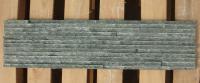 China Natural Stone Waterfall Shape Thin Stone Veneer,Green Slate Waterfall Pattern Culture Stone Cladding for sale
