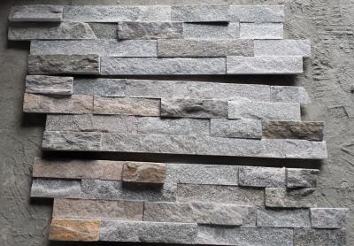 China Pink Quartzite Natural Stone Cladding Panel 600x150mm Outdoor Wall Veneer for sale