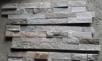 China Pink Quartzite Natural Stone Cladding Panel 600x150mm Outdoor Wall Veneer for sale