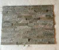 China Pink Quartzite Thin Stone Veneer Natural Split Ledgestone 600x150mm for Indoor Outdoor Wall Cladding for sale