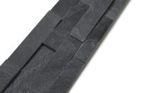 China Grey Slate Stone Wall Panel,Indoor Thin Stone Veneer,Outdoor Split Face Slate Stacked Stone for sale