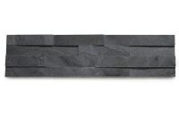 China Grey Slate Stone Wall Panel,Indoor Thin Stone Veneer,Outdoor Split Face Slate Stacked Stone for sale