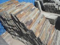 China Oyster Groove Slate Culture Stone Ledgestone 600x150mm Natural Split Wall Cladding for sale