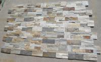 China Oyster Mixed Rusty Color S Clad Stacked Stone,Split Face Slate S Clad Stone Cladding,Thin Stone Veneer for sale