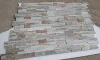 China Oyster Split Face Slate S Clad Thin Stone Veneer 600x150mm Indoor Outdoor Wall Cladding for sale