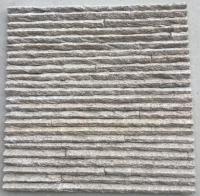 China Yellow Mountain Face Granite Culture Stone 600x150mm Outdoor Landscaping Veneer for sale
