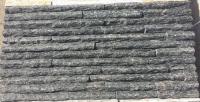China Black Mountain Face Quartzite Culture Stone 600x150mm Outdoor Wall Cladding for sale