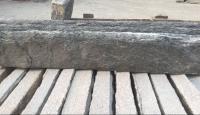 China Black Quartzite Wainscot Natural Stone Waistline 60x20cm Outdoor Wall Panel for sale