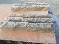 China Pink Quartzite Wainscot Natural Stone Wall Cladding 60x30cm Outdoor for sale