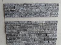 China Grey Granite Z Clad Stone Panels Natural Split Wall Cladding 600x150mm for sale