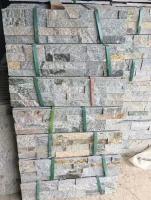 China Colorful Forest Quartzite Ledgestone Natural Stacked Stone Veneer 600x150mm Thin Stone Cladding for sale