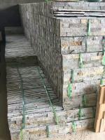 China Colorful Forest Quartzite Ledgestone Natural Stacked Stone Veneer 600x150mm Thin Stone Cladding for sale
