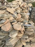 China Natural Multicolor Pebble Stone Wall Cladding 10-25cm for Indoor Outdoor Decoration for sale