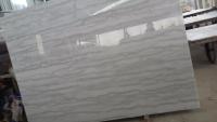 China Guangxi White Marble Slabs 20mm Polished Chinese Carrara Marble for Countertops for sale