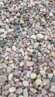 China Natural River Pebble Stone 5-10cm Multicolor Cobble for Wall Floor Landscaping Decoration for sale