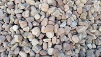 China Natural River Pebble Stone 5-10cm Multicolor Cobble for Wall Floor Landscaping Decoration for sale