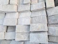 China Natural Quartzite Mushroom Wall Stone Pink Silver Oyster 10x20cm 30x15cm 20x40cm for sale